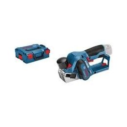Bosch Akku-Hobel GHO 12V-20 Professional solo, Elektrohobel blau/schwarz, ohne Akku und Ladeger&auml;t, in L-BOXX