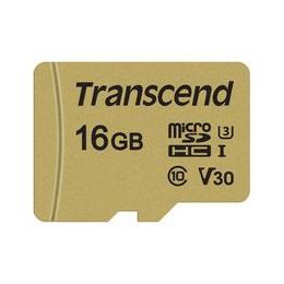 Transcend microSDHC Card 16 GB, Speicherkarte UHS-I U3, Class 10, V30 Kapazität: 16 GB Geschwindigkeit: Lesen: max. 95 MB/s, Schreiben: max. 60 MB/s Speichertyp: microSDHC Bus-Schnittstelle: UHS-I, High Speed