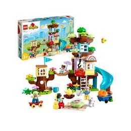 Lego 10993 DUPLO 3-in-1-Baumhaus, Konstruktionsspielzeug Teile: 126 -teilig Altersangabe: ab 36 Monaten Material: Kunststoff