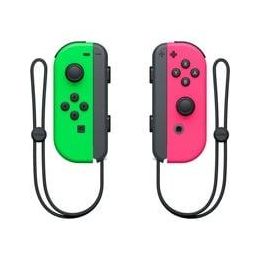 Nintendo Joy-Con 2er-Set, Bewegungssteuerung neon-grün/neon-pink Anschluss: Bluetooth Verbindung: Funk Rumble (Vibration): Ja