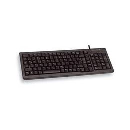 Cherry XS Complete Keyboard G84-5200, Tastatur schwarz, DE-Layout, Rubberdome