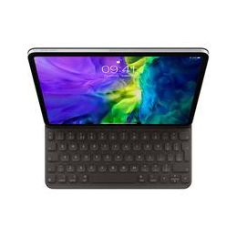 Apple Smart Keyboard Folio für das 11" iPad Pro (2. Generation), Tastatur schwarz, UK-Layout, Rubberdome Layout: Englisch Tasten-/Schaltertechnik: Rubberdome