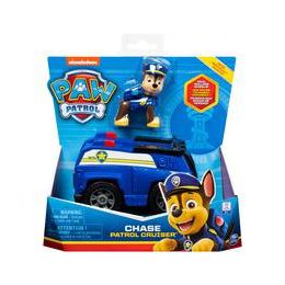 Spin Master Paw Patrol Chases Polizeiwagen, Spielfahrzeug mit Sammelfigur Serie: Paw Patrol Altersangabe: von 36 Monaten bis 9 Jahren Material: Kunststoff