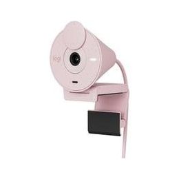 Logitech Brio 300, Webcam rosa, Rose