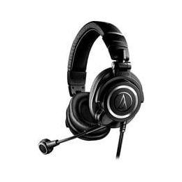 Audio-Technica ATH-M50xSTS StreamSet, Headset schwarz, USB