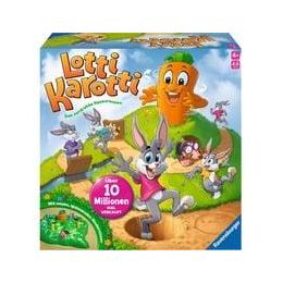 Ravensburger Lotti Karotti, Brettspiel Spieleranzahl: 2 - 4 Spieler Spieldauer: 20 Minuten Altersangabe: ab 4 Jahren