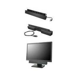Lenovo USB Soundbar schwarz Kanäle: 2.0 Anschlüsse: 1x USB 2.0 Frequenzbereich: 280 Hz - 20 kHz