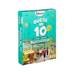 Spin Master Guess in 10 - Ratespiel "Tour durch die Stadt" - Mit 10 Fragen zur Antwort (deutsche Ausgabe), Quizspiel