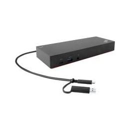 Lenovo Hybrid Dock, Dockingstation schwarz, 135W