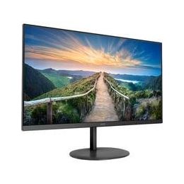 AOC Q24V4EA, LED-Monitor 60 cm (24 Zoll), schwarz, QHD, 75 Hz, IPS
