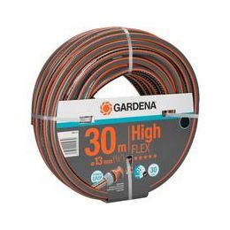 Gardena Comfort HighFLEX Schlauch 13mm (1/2") grau/orange, 30 Meter Schlauchlänge: 30 Meter Durchmesser: 13 mm Wagen/-Halter: Ohne Verwendungszweck: Zum Bewässern von größeren Gärten