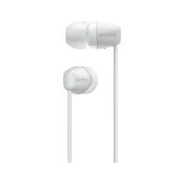 Sony WI-C200W, Headset weiß Kopfhörertyp: In-Ear Nackenbügelhörer Geeignet für: Mobiltelefone Drahtlose Verbindung: Ja, via Bluetooth