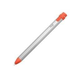 Logitech Crayon, Eingabestift silber/orange, für alle ab 2018 veröffentlichten iPads Kompatible Produkte: iPad ab 2018 & ab iOS 12.2 (iPad Pro 12,9 Zoll (4. Generation): A2229, A2069, A2232, A2233; iPad Pro 12,9 Zoll (3. Generation): A1876, A2014, A1895, A Verbindung: Funk Gewicht: 20 Gramm