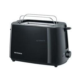 Severin Automatik-Toaster AT 2287 schwarz, 700 Watt, für 2 Scheiben Toast Leistung: 700 Watt Kapazität: 2 Scheiben Toast Funktionen: Liftfunktion, Stopp-Taste Ausstattung: Brötchenaufsatz, Krümelschublade