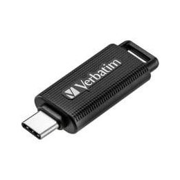Verbatim Store 'n' Go USB-C 64 GB, USB-Stick schwarz/grau, USB-C 3.2 Gen1