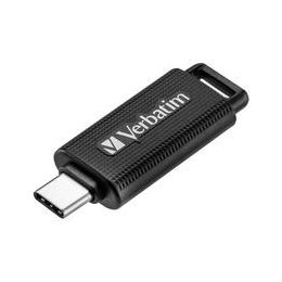 Verbatim Store 'n' Go USB-C 128 GB, USB-Stick schwarz/grau, USB-C 3.2 Gen1