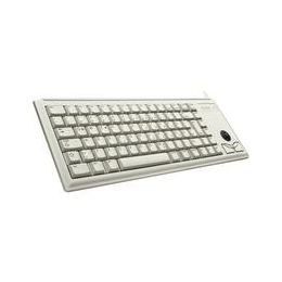 Slim Line G84-4400, Tastatur beige, DE-Layout, Cherry Mechanisch, integr. Trackball