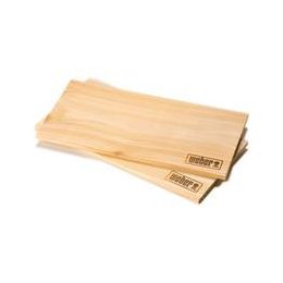 Weber Räucherbretter Zedernholz 17831, Aroma-Holz groß, 2 Stück Material: Zedernholz Füllmenge: 2 Stück Eigenschaft: Rauchiges Aroma Art: Aroma-Holz