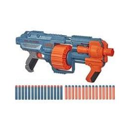 Hasbro Nerf Elite 2.0 Shockwave RD-15, Nerf Gun blaugrau/orange Reichweite: 27 m Serie: Elite 2.0 Altersangabe: ab 8 Jahren