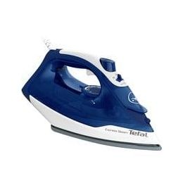 Tefal Express Steam FV 2838, Dampfbügeleisen blau/weiß Leistung: 2.400 Watt Bügelsohle: Cerilium Wassertank: 270 ml (Extra-) Dampfstoß: 180 g/min