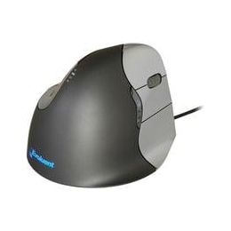 Evoluent Vertical Mouse 4 RH, Maus schwarz/grau