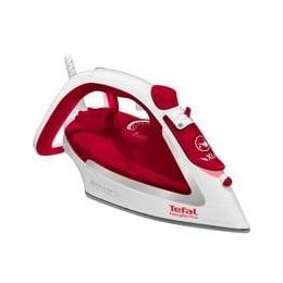 Tefal Easygliss Plus FV 5717, Dampfbügeleisen weiß/rot Leistung: 2.500 Watt Bügelsohle: Durilium AirGlide Wassertank: 270 ml (Extra-) Dampfstoß: 195 g/min