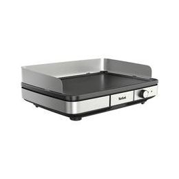 Tefal Elektrogrill Maxi Plancha CB690 schwarz/edelstahl, 2.300 Watt Grillrost Material: Antihaft-Beschichtung Leistung: 2.300 Watt Grillfläche: 1.550 cm² Heizart: Elektro