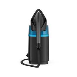 Tefal CUBE Hygiene-Dampfglätter UT 2020, Dampfbügelstation schwarz/blau Leistung: 2.200 Watt Bügelsohle: Edelstahl Wassertank: 1100 ml (Extra-) Dampfstoß: 200 g/min