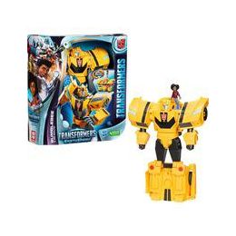 Hasbro Transformers EarthSpark Spin Changer Bumblebee und Mo Malto, Spielfigur Serie: Transformers Art: Spielfigur Altersangabe: ab 6 Jahren Zielgruppe: Schulkinder
