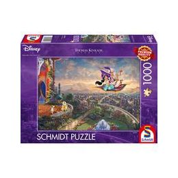 Schmidt Spiele Thomas Kinkade Studios: Disney - Aladdin, Puzzle 1000 Teile