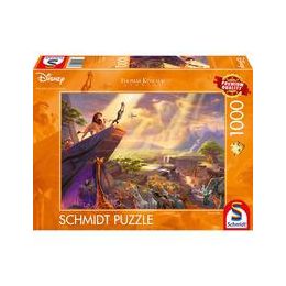 Schmidt Spiele Thomas Kinkade Studios: Disney Dreams Collection - König der Löwen, Puzzle 1000 Teile Altersangabe: ab 12 Jahren