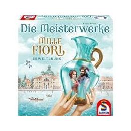 Schmidt Spiele Mille Fiori, Die Meisterwerke,1. Erweiterung, Brettspiel Spieleranzahl: 2 - 4 Spieler Spieldauer: 1 Stunde und 30 Minuten Altersangabe: ab 10 Jahren