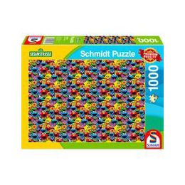 Schmidt Spiele Sesamstrasse: Wer, wie, was?, Puzzle 1000 Teile Teile: 1000