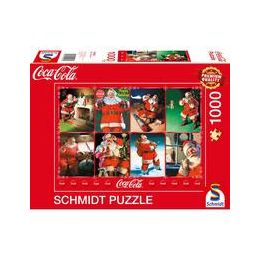Schmidt Spiele Coca-Cola - Santa Claus, Puzzle 1000 Teile