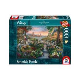 Schmidt Spiele Thomas Kinkade Studios: Painter of Light - Disney 101 Dalmatiner, Puzzle 1000 Teile