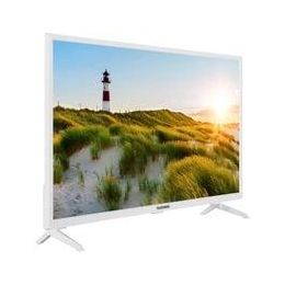 Telefunken XH32SN550S-W, LED-Fernseher 80 cm (32 Zoll), weiß, WXGA, Triple Tuner, SmartTV Sichtbares Bild: 80 cm (32") Auflösung: 1366 x 768 Pixel Format: 16:9