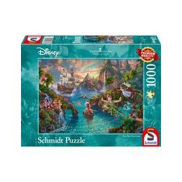 Schmidt Spiele Thomas Kinkade: Painter of Light - Disney, Peter Pan, Puzzle 1000 Teile