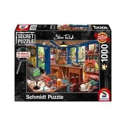 Schmidt Spiele Steve Read: Secret Puzzle - Vaters Werkstatt 1000 Teile Teile: 1000 Altersangabe: ab 12 Jahren