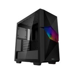 DEEPCOOL CYCLOPS, Tower-Geh&auml;use schwarz, Tempered Glass