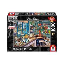 Schmidt Spiele Steve Read: Secret Puzzles - K&uuml;nstler-Atelier 1000 Teile