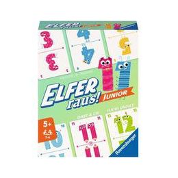 Ravensburger Elfer raus! Junior, Kartenspiel Spieleranzahl: 2 - 6 Spieler Spieldauer: 30 Minuten Altersangabe: ab 5 Jahren Serie: Elfer raus!