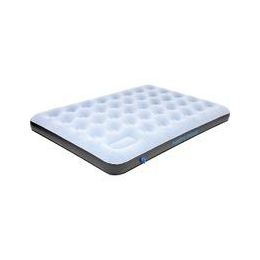 High Peak Air bed Double Comfort Plus 40025, Camping-Luftbett grau/blau Material: PVC Eigenschaften: Aufblasbar, integrierte Pumpe Belastbarkeit: 250 kg