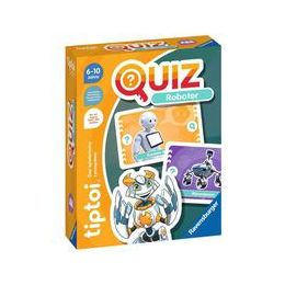 Ravensburger tiptoi Quiz Roboter, Quizspiel Spieleranzahl: 1 - 4 Spieler Spieldauer: 30 Minuten Altersangabe: von 5 Jahren bis 10 Jahren Serie: tiptoi Spiele