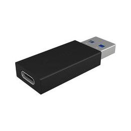 ICY BOX USB 3.2 Gen 2 Adapter IB-CB015, USB-A Stecker > USB-C Buchse schwarz Anschlüsse: 1x USB-A (Stecker) auf 1x USB-C (Buchse) Version: USB 3.2 Gen 2 (10 Gbit/s)