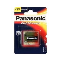 Panasonic Lithium Photo CR-P2PL/1B, Batterie silber Technologie: Lithium Anzahl: 1 Stück Typ: Knopfzelle