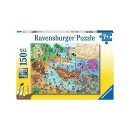 Ravensburger Kinderpuzzle Die Piratenbucht 150 Teile Teile: 150 Altersangabe: ab 7 Jahren