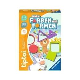 Ravensburger tiptoi Meine Farben und Formen, Brettspiel Spieleranzahl: 1 - 4 Spieler Spieldauer: 10 Minuten Altersangabe: von 24 Monaten bis 36 Monaten Serie: tiptoi Spiele