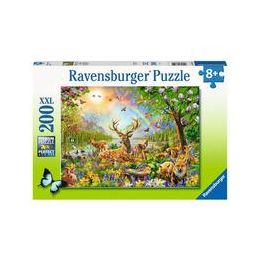 Ravensburger Kinderpuzzle Anmutige Hirschfamilie 200 Teile