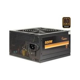 Inter-Tech Argus BPS-600 600W, PC-Netzteil schwarz, 4x PCIe, 600 Watt
