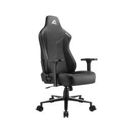 Sharkoon SKILLER SGS30, Gaming-Stuhl schwarz/weiß Material: Kunstleder, Gestell aus Stahl Max. Tragfähigkeit: 130 kg Armlehne: 3D Sitzhöhe: 49,5 - 59 cm